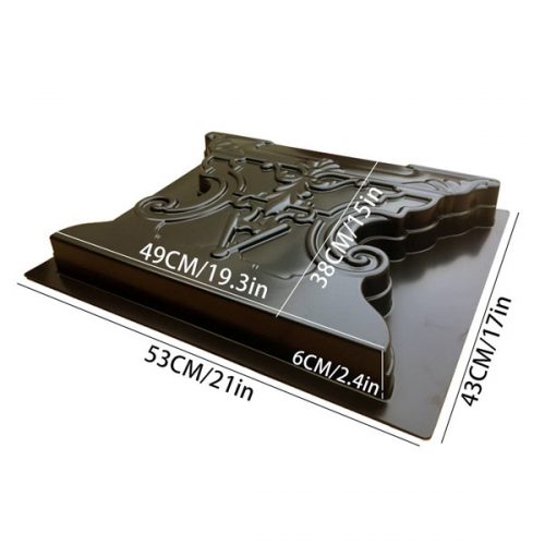 Plastic Concrete Furniture Bench Leg Molds For Garden - LCMOLDS.COM