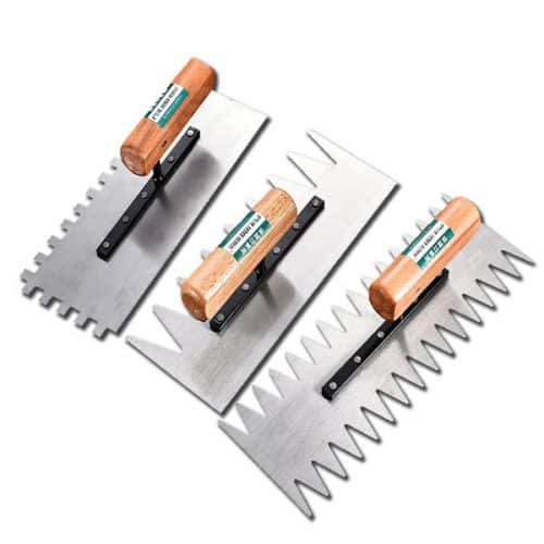 Handle Tooth Trowels For Concrete Construction - LCMOLDS.COM