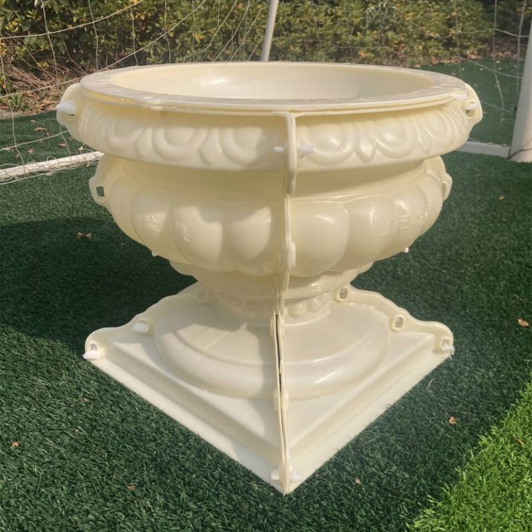Plastic Concrete Flower Pots Molds For Garden - LCMOLDS.COM