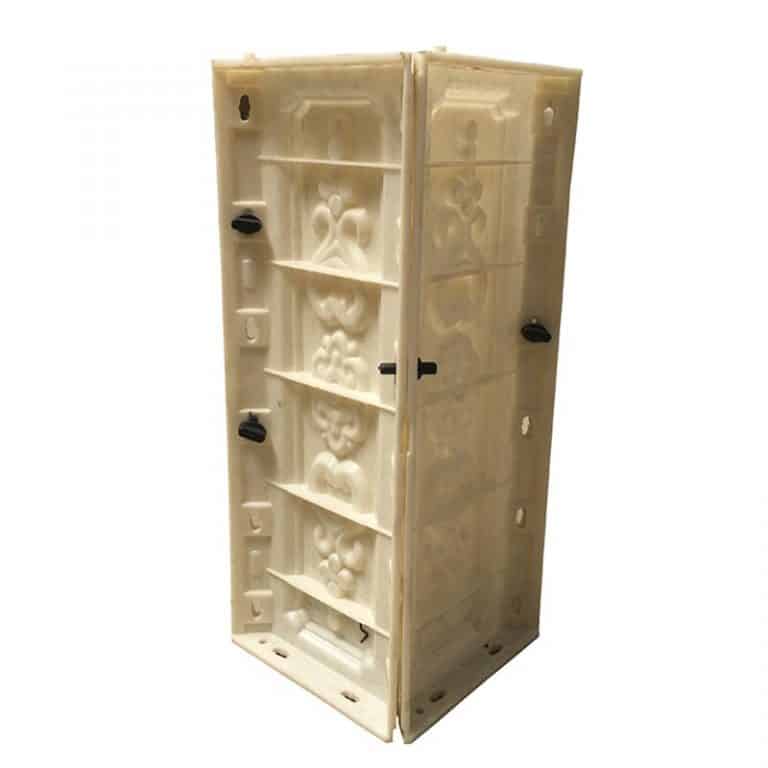 Concrete Balustrade Railing Side Column Molds - LCMOLDS.COM