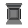 Square Concrete Pillar Molds For Garden Decoration - LCMOLDS.COM
