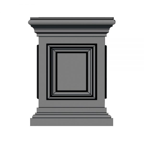 Square Concrete Pillar Molds For Garden Decoration - LCMOLDS.COM