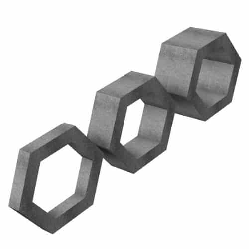 Concrete Hexagon Hollow Blcok Molds - LCMOLDS.COM