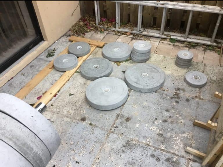 DIY Olympic Barbell Cement Weight Molds For Sale - LCMOLDS.COM