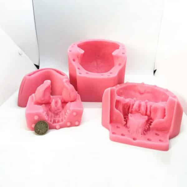 3D Silicone Skull Statue Molds 1:1 Actual Size For Sale - LCMOLDS.COM