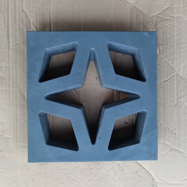 Star Shape Breeze Block Wall Concrete Molds For Sale - LCMOLDS.COM