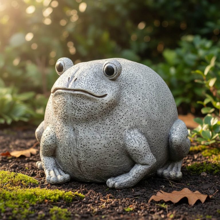 LCMOLDS Huge Concrete Frog Statue Mold H12 x W16 x L16 Inches - LCMOLDS.COM