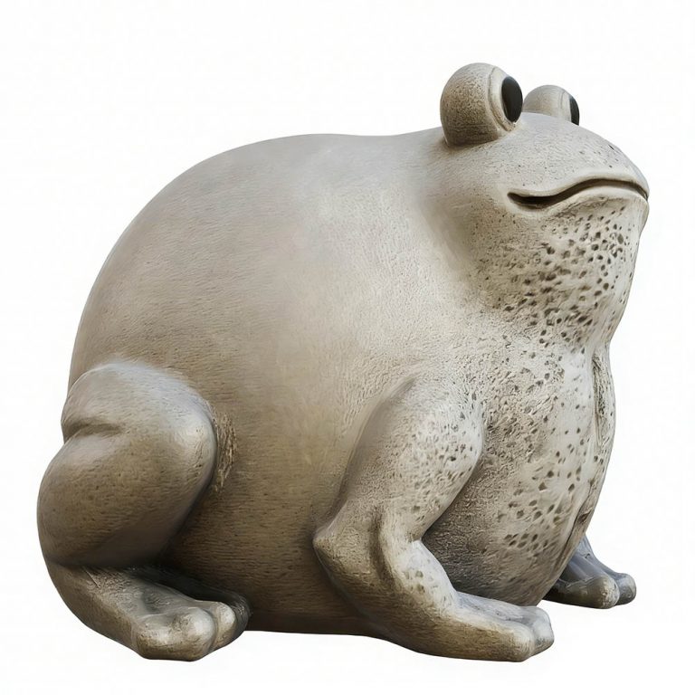 LCMOLDS Huge Concrete Frog Statue Mold H12 x W16 x L16 Inches - LCMOLDS.COM