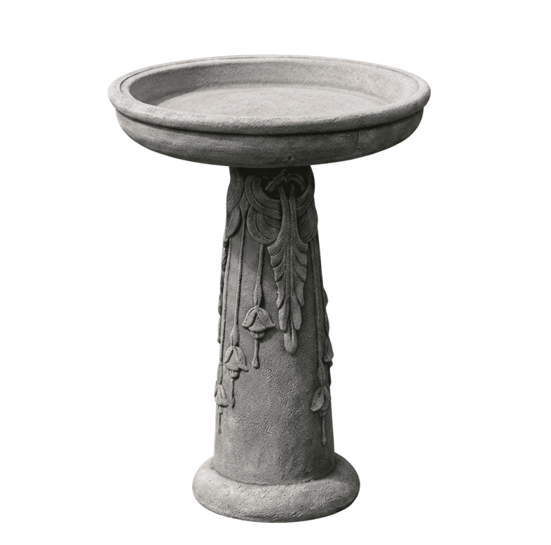 LCMOLDS 36" Art Nouveau Concrete Birdbath Molds Set - LCMOLDS.COM